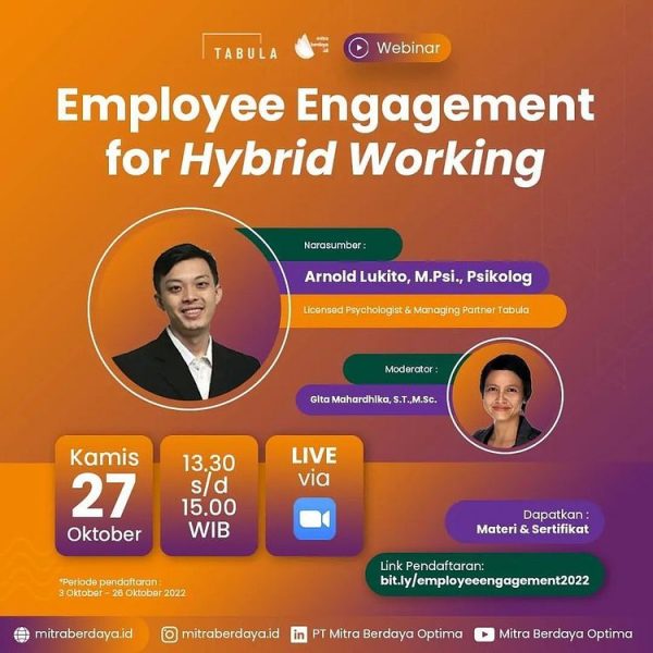 Tabula x PT Mitra Berdaya Optima – Employee Engagement for Hybrid ...