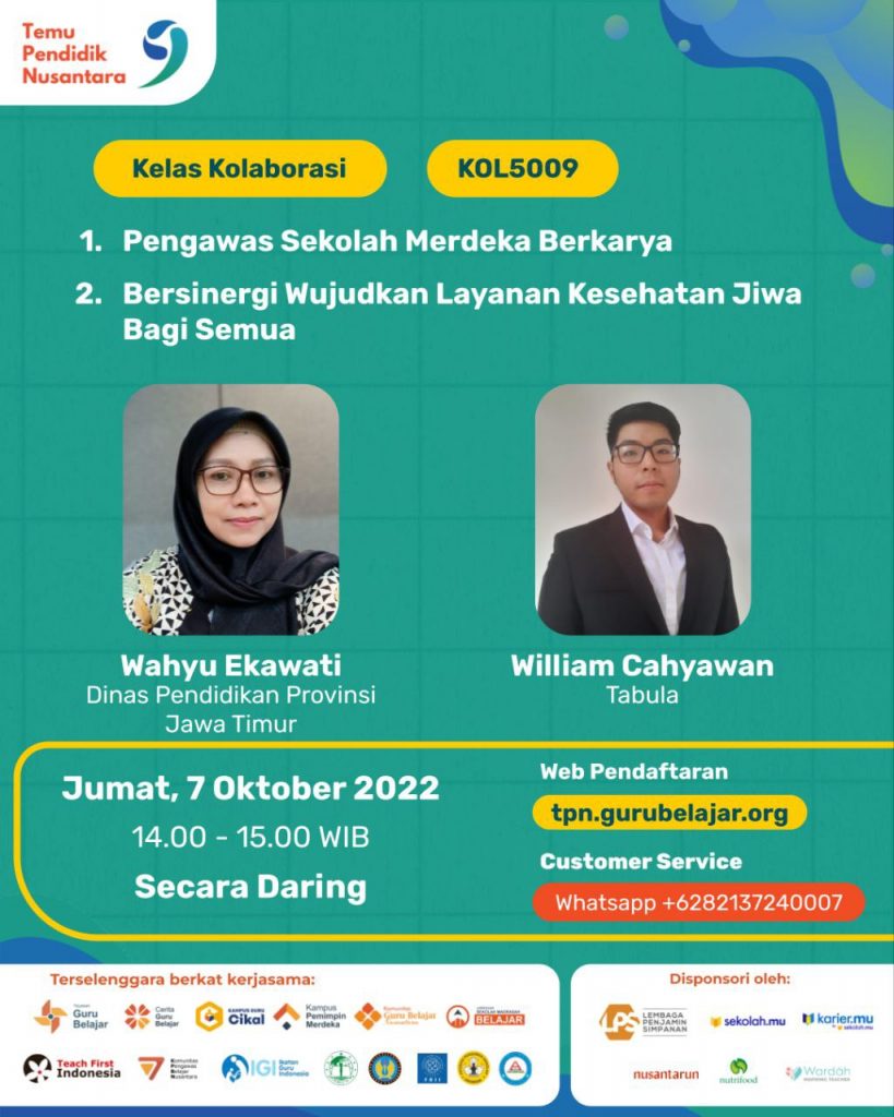 Tabula x Temu Pendidik Nusantara – Kelas Kolaborasi – Tabula