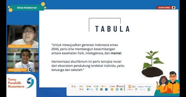 Webinar – Praktik Baik Temu Pendidik Nusantara – Tabula