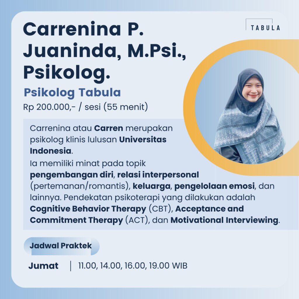 Layanan Konsultasi Psikolog Online – Tabula